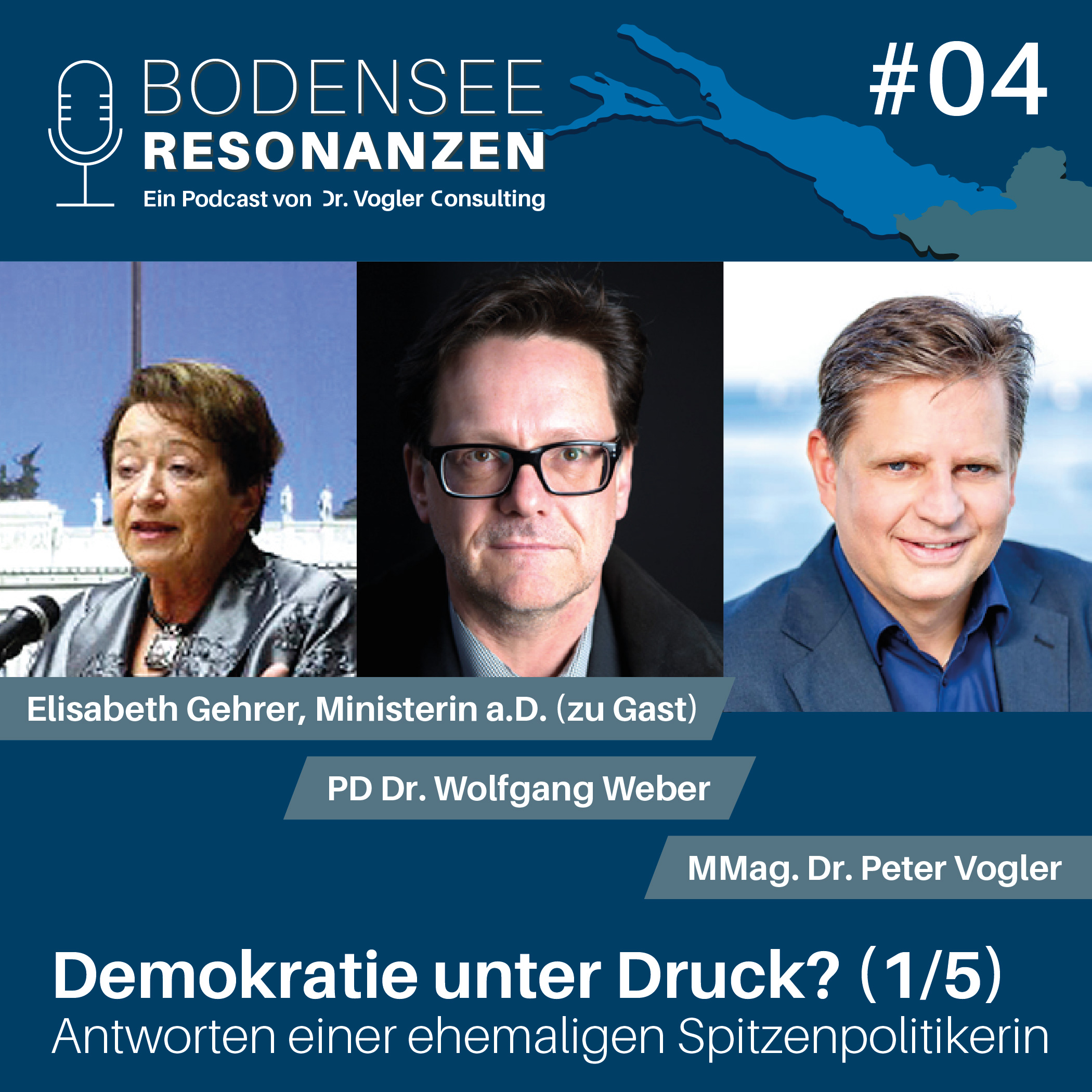 Ist die Demokratie unter Druck?" - mit Elisabeth Gehrer, Ministerin a ...